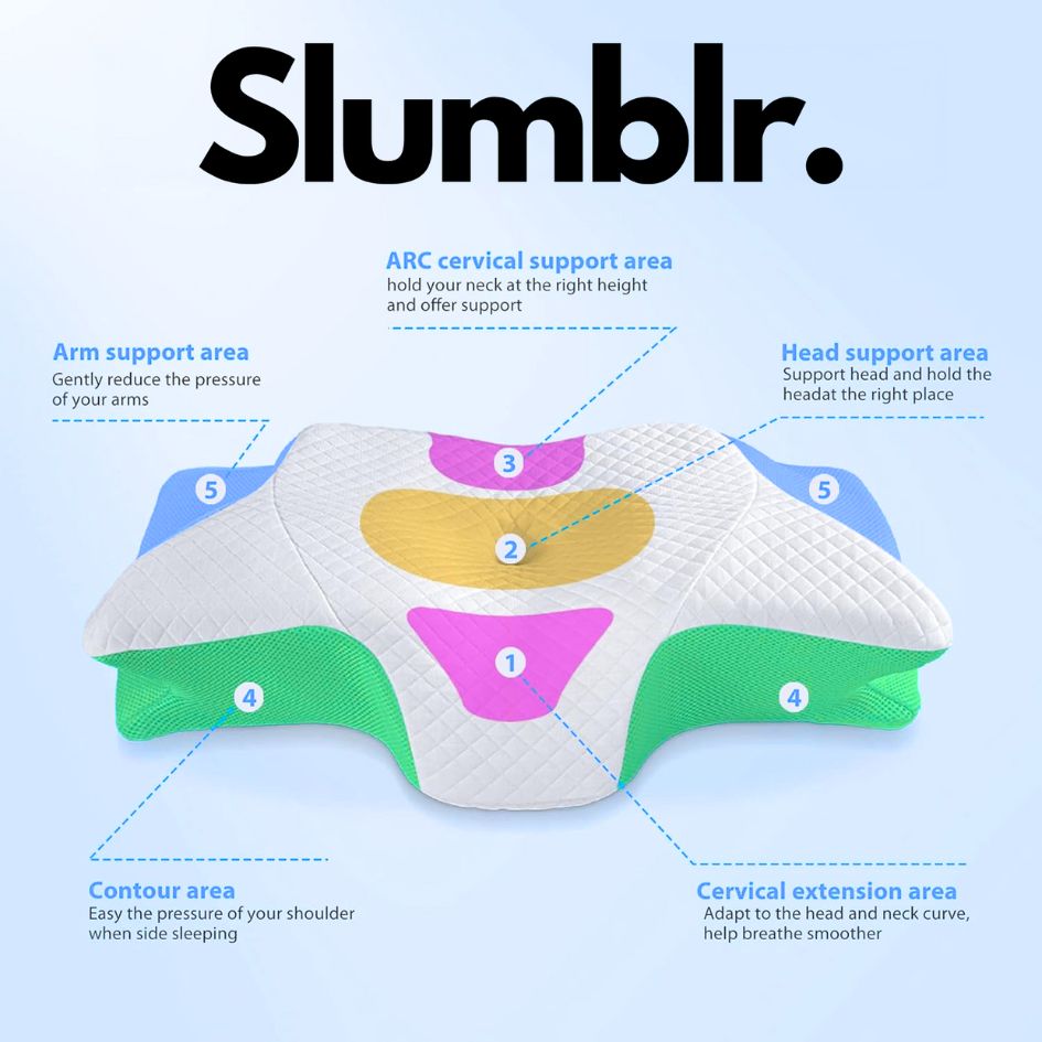 Slumblr Sleep Solution :The #1 World's Sleep Pillow